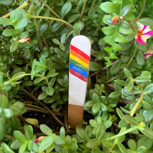 Rainbow Plant Stick – Junque Drawer Studio