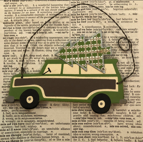 Christmas Tree/ Transportation Ornaments – Junque Drawer Studio